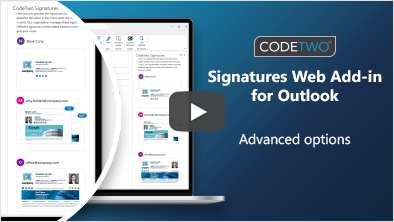 Outlook Add-in | CodeTwo Email Signatures 365